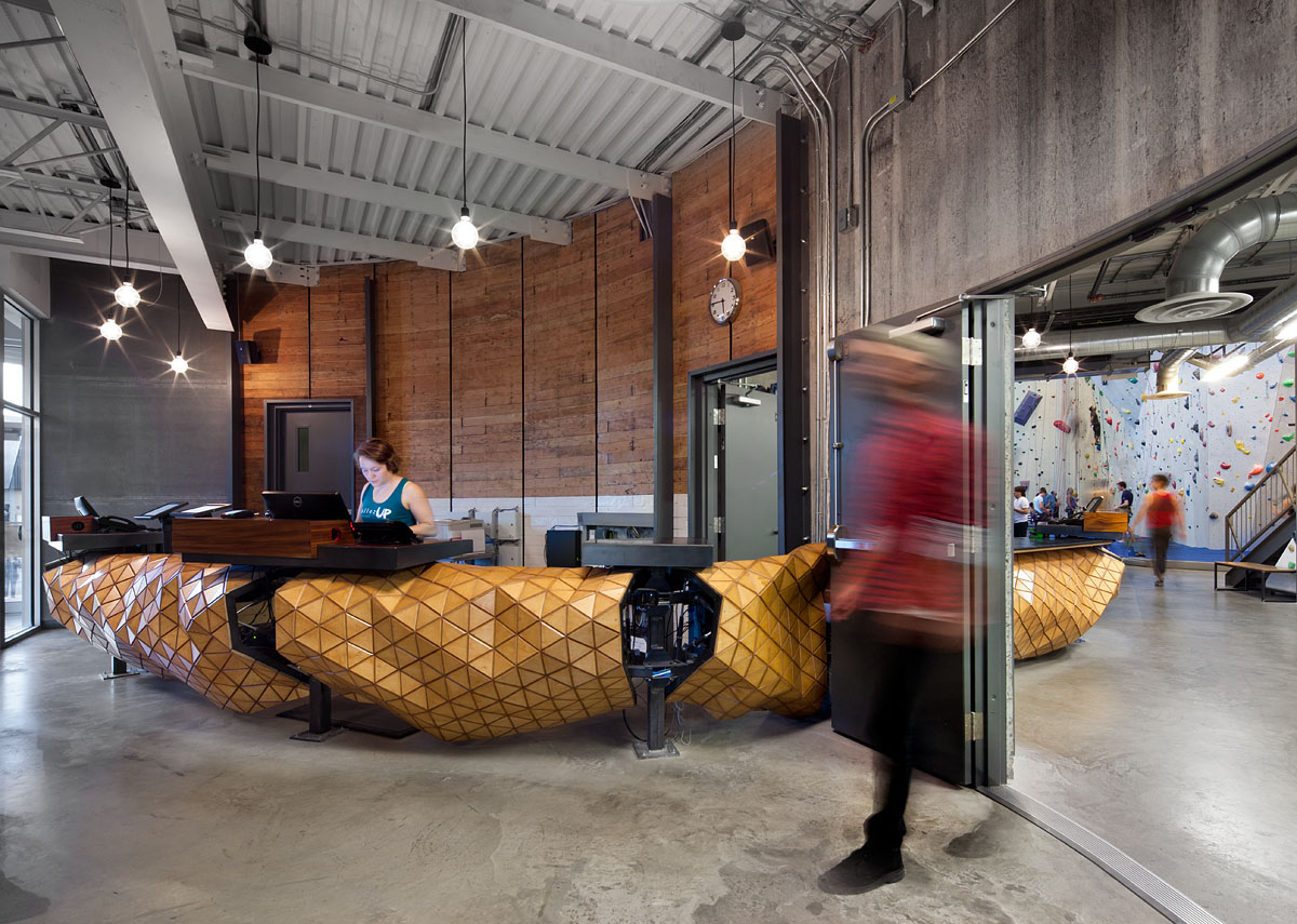 Allez Up centre d’escalade - INT Design