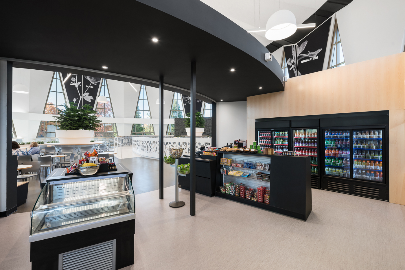 Le Marie-Victorin Cégep Marie-Victorin, Champigny2, Design au carré - INT Design