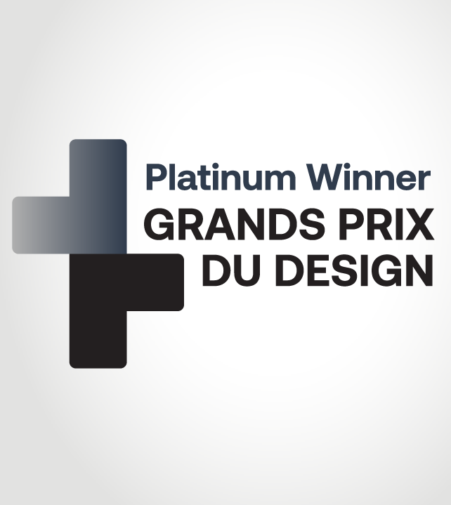 Award Accolade of the GRANDS PRIX DU DESIGN Awards - INT.design