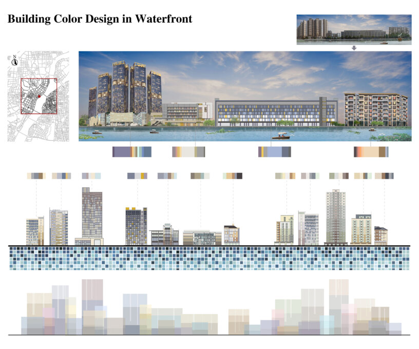Key Sections Urban Color Design In Nanchang - INT Design