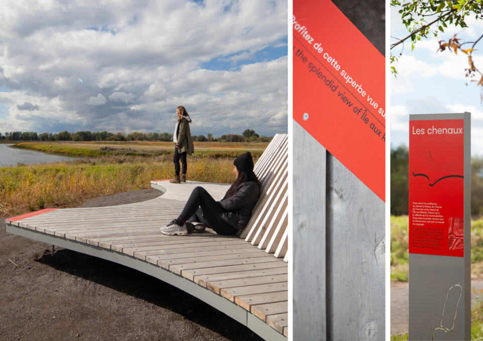 Haltes DÉCOUVERTE des îles de Boucherville - INT Design